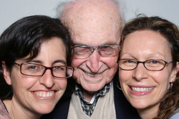 Martin Levin and his granddaughters - StoryCorps
